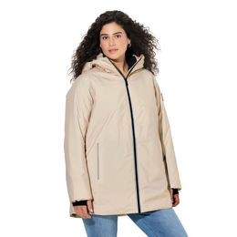 Ulla Popken Funktionsjacke in helles champagner | Gr.: 62/64