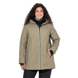 Ulla Popken Funktionsjacke in hellkhaki | Gr.: 62/64