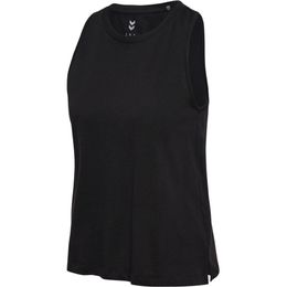 Hummel Sportshirt "Hmlyoga Canja Loose Top" in Schwarz | Gr.: XL