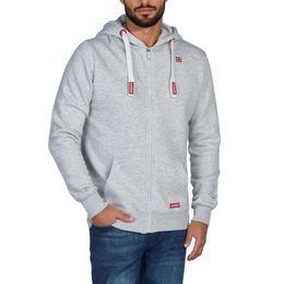 Riverso Sweatjacke RIVNoah in Grau | Gr.: XXL