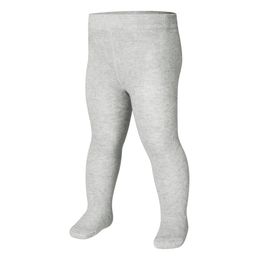 Playshoes Strumpfhose uni in Grau/Melange | Gr.: 86/92