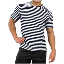 Normani Outdoor Sports Marine T-Shirt Моskau in Marine/Wei&szlig; | Gr.: S