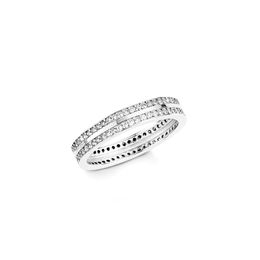 Amor Ring Silber 925, rhodiniert in Silber | Gr.: 56