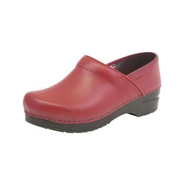 Sanita Comfortwear Clog "Original-Prof. Izabella" in Rot | Gr.: 42