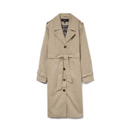 V&eacute;ro Moda Vero Moda Trenchcoat in Silver Mink | Gr.: L
