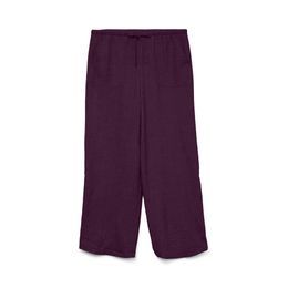 V&eacute;ro Moda Vero Moda Hose mit weitem Beinschnitt in Winetasting | Gr.: M