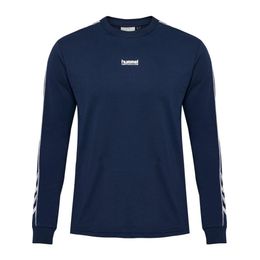 Hummel Longsleeve "Pulse Piping T-Shirt Longsleeve" in Blau | Gr.: L