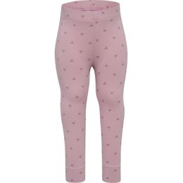 Hummel Kinder Leggings "Mini Bee Aop Tights" in Lila | Gr.: 86