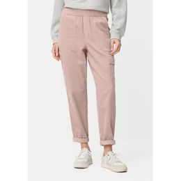 Camel Active Cargo-Hose aus reiner Baumwolle in Dunkles Lilarosa | Gr.: W26/L32