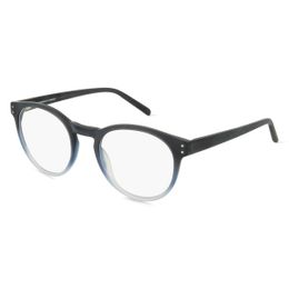 Freigeist 863039 Brille Herren | Fassung: Vollrand, Panto, Grau Transparent