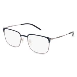 Tommy Hilfiger Eyewear TH 2062/G Brille Herren | Fassung: Vollrand, Quadratisch, Blau Matt
