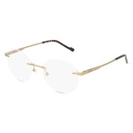 Zeiss ZS24151B Brille Unisex | Fassung: Vollrand, Rund, Gold