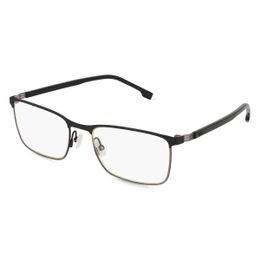 HUGO BOSS Boss 1637 Brille Herren | Fassung: Vollrand, Quadratisch, Schwarz Matt