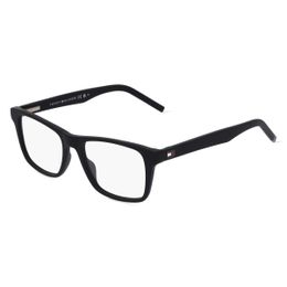 Tommy Hilfiger Eyewear TH 1990 Brille Herren | Fassung: Vollrand, Quadratisch, Schwarz Matt