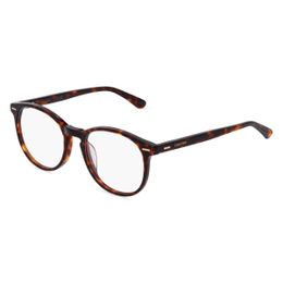Calvin Klein CK22504 Brille Unisex | Fassung: Vollrand, Panto, Havanna