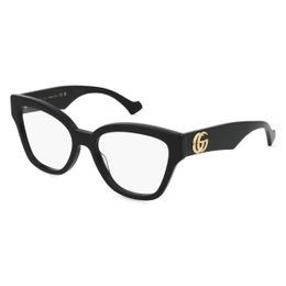 Gucci GG1424O Brille Unisex | Fassung: Vollrand, Panto, Schwarz