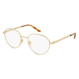 Gucci GG1458O Brille Unisex | Fassung: Vollrand, Rund, Gold