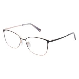 BRENDEL eyewear 902390 Brille Damen | Fassung: Vollrand, Panto, Schwarz Rosegold
