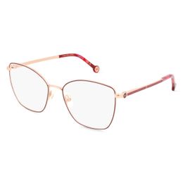 Carolina Herrera Carolinaherrera HER 0264 Brille Damen | Fassung: Vollrand, Butterfly, Burgunder Gold