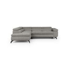 S-STYLE Ecksofa mit Schlaffunktion Bonnie grau Ma&szlig;e (cm): B: 275 H: 76 &raquo; H&ouml;ffner