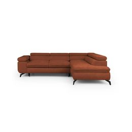 S-STYLE Ecksofa mit Schlaffunktion Bonnie rot Ma&szlig;e (cm): B: 275 H: 76 &raquo; H&ouml;ffner