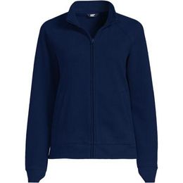 LANDS' END Serious Sweats Rei&szlig;verschluss-Jacke, Damen,  Blau, Baumwoll-Mischung/Polyester-Mischung, by Lands' End