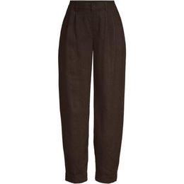 LANDS' END Barrelhose aus Leinenmix, Damen,  Braun, by Lands' End