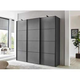 Wiemann Schwebet&uuml;renschrank Ph&auml;nix Lava inkl. Zusatzausstattung 250x217x67 cm
