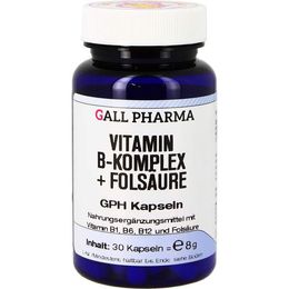 Hecht-Pharma Vitamin B KOMPLEX+Fols&auml;ure Kapseln 30 St