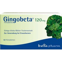 betapharm Gingobeta 120 mg Filmtabletten 50 St