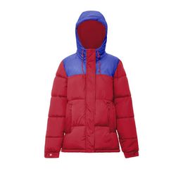 Sidona Winterjacke Damen Gr&ouml;&szlig;e XS violettblau / rot