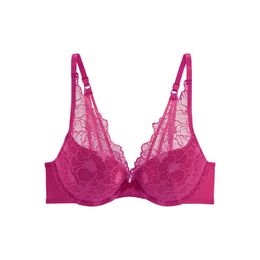 Petite Fleur Gold Bra female Pink size 85