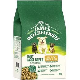 James Wellbeloved Truthahn & Reis f&uuml;r gro&szlig;e Hunde 10 Kg