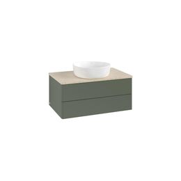 Villeroy & Boch V&B Waschtischunterschrank ohne Frontstruktur Antao 80x36x50cm, WBP botti., lea gre. m Lac ; Villeroy & Boch (K19013HL)