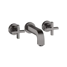 Hansgrohe Fertigmontageset Axor Citterio UP-3-Loch-Waschtischarmatur, m Kreuzgr., pol. bla vc (39313330)