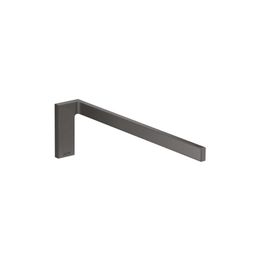 Hansgrohe HTH Axor Uni. Rectangular 380mm, feststehend, brushed black chrome (42626340)