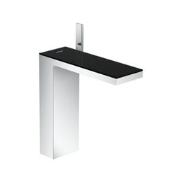 Hansgrohe Waschtisch-Einhebelmischer 230 Axor MyEdition A 196mm, m Pus-Op-Abl, m Pl, cr/Schw.-gl (47020600)