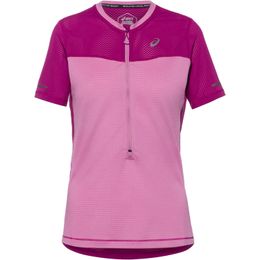 asics FUJITRAIL Funktionsshirt Damen - Gr&ouml;&szlig;e M - rosa
