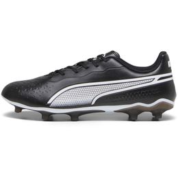 Puma KING MATCH FG/AG Fu&szlig;ballschuhe Herren - Gr&ouml;&szlig;e 42 - schwarz