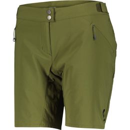 Scott Endurance Fahrradshorts Damen - Gr&ouml;&szlig;e XS - gr&uuml;n