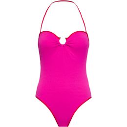 Seafolly Beach Bound Badeanzug Damen - Gr&ouml;&szlig;e 38 - rosa