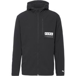 Puma Ultraweave Kapuzenjacke Herren - Gr&ouml;&szlig;e M - schwarz