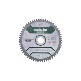 Metabo S&auml;geblatt "multi cut - classic", 216x2,4/1,8x30 Z60 FZ/TZ 5&deg;neg /B (628655000)