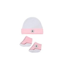 Converse Set: M&uuml;tze und Socken Gr&ouml;&szlig;e 43/46 rosa / schwarz / wei&szlig;