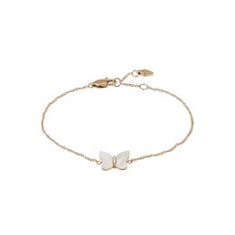 Fossil Armband Damen Gr&ouml;&szlig;e One Size gold / perlwei&szlig;
