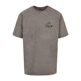 Merchcode T-Shirt 'But First Coffee' Herren Gr&ouml;&szlig;e XXL taupe / schwarz
