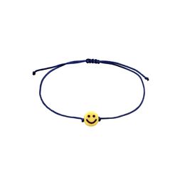 Kuzzoi Armband Herren Gr&ouml;&szlig;e 21 navy / gelb