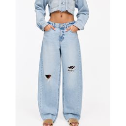 Pull&Bear Pull&bear Jeans Damen Gr&ouml;&szlig;e 30/31 blue denim