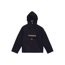 NAPAPIJRI Performance Jacket 'Rainforest' boy size 170/176 Beige / Night blue / Dark red / Black