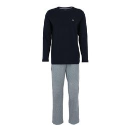 Emporio Armani Pyjama Herren Gr&ouml;&szlig;e XL navy / pastellblau